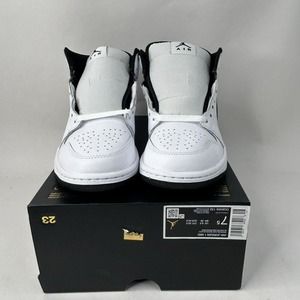 Nike | Shoes | Nike Shoes Air Jordan Mid Retro Reverse Pandawhite Black ...